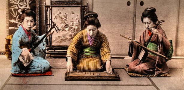 De specialistische muziek van de Japanse geisha | IsGeschiedenis